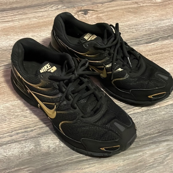 Nike | Shoes | Nike Air Max Torch 4s Black Gold Used | Poshmark